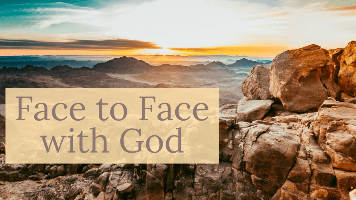 SEEING THE FACE OF GOD – Clogher Valley Free Presbyterian Church